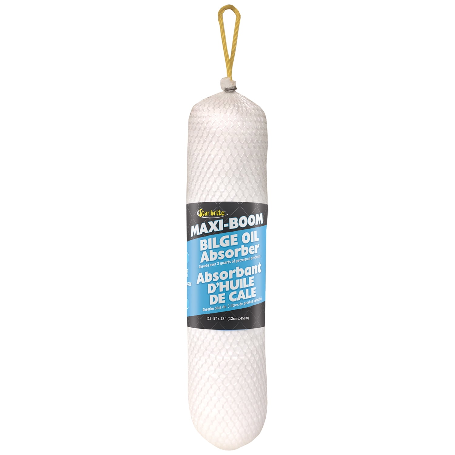 Star brite Bilge Oil Absorber Maxi-Boom - Absorbs Fuel, Diesel, Oil ...