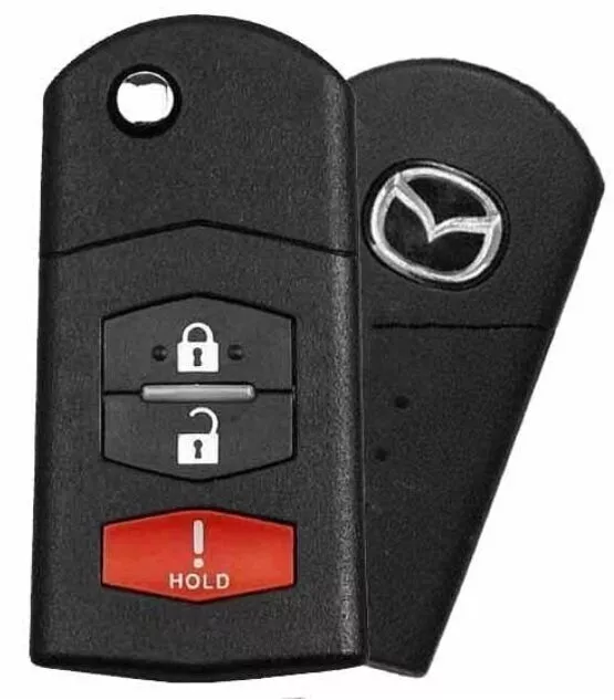 New Mazda 2006 - 2015 3b Remote Flip Key Bgbx1t478ske12501 80 Bit Cc43 ...