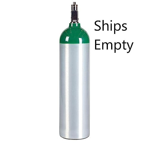New Medical Oxygen Cylinder with CGA870 Toggle Valve - D Size 14.6 cf ...
