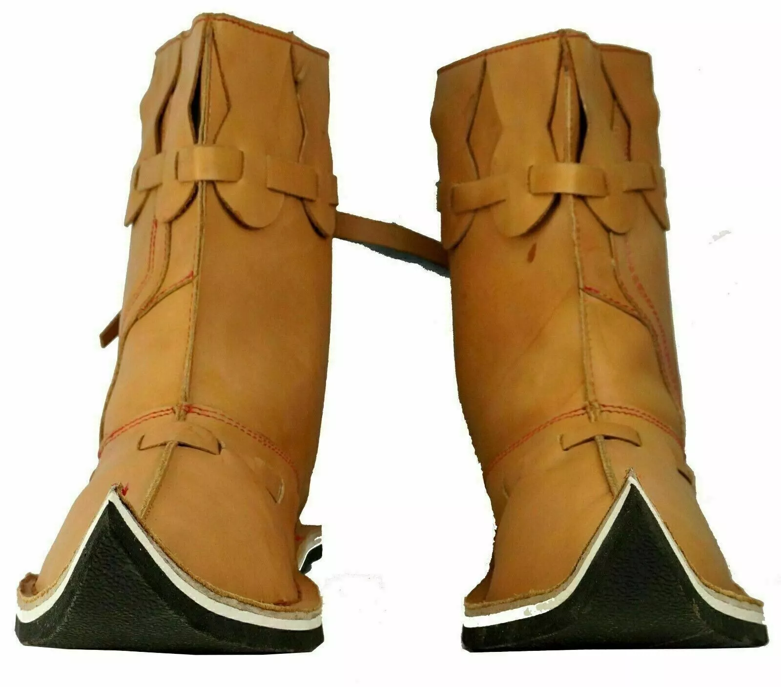 New Medieval Viking Roman Armor Leather Shoes For Reenactment And ...
