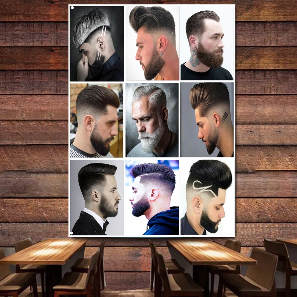 Barber Shop Hairstyles Chart