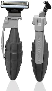 New! Men's Grenade Razor Shaving Kit with Handle, 1 Three Blade ...