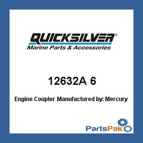 New Mercury Mercruiser Quicksilver Oem Part # 12632A 6 Coupling Assy ...