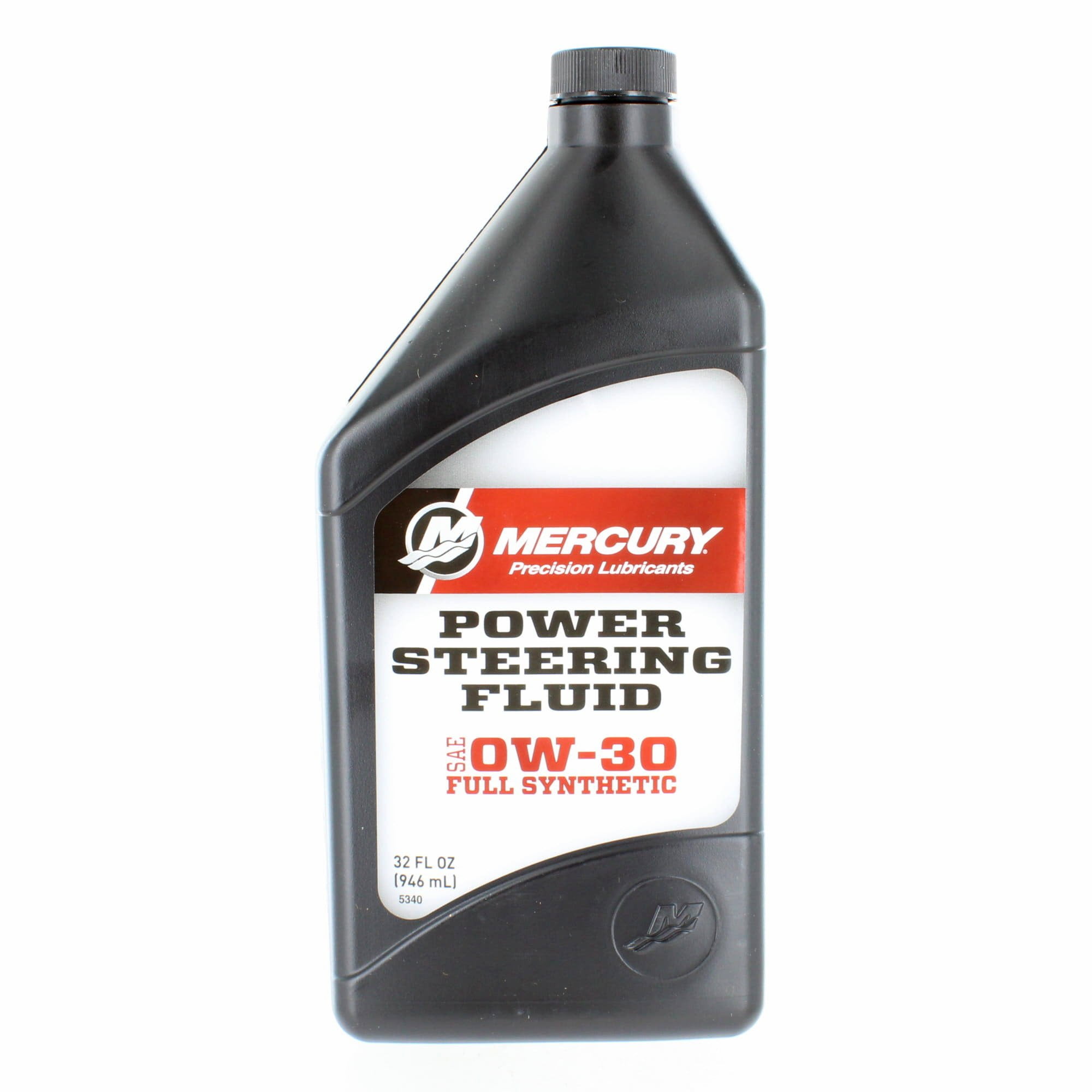 Mercury Marine Quicksilver New OEM SAE 0W-30 Power Steering Fluid 1 Qt ...