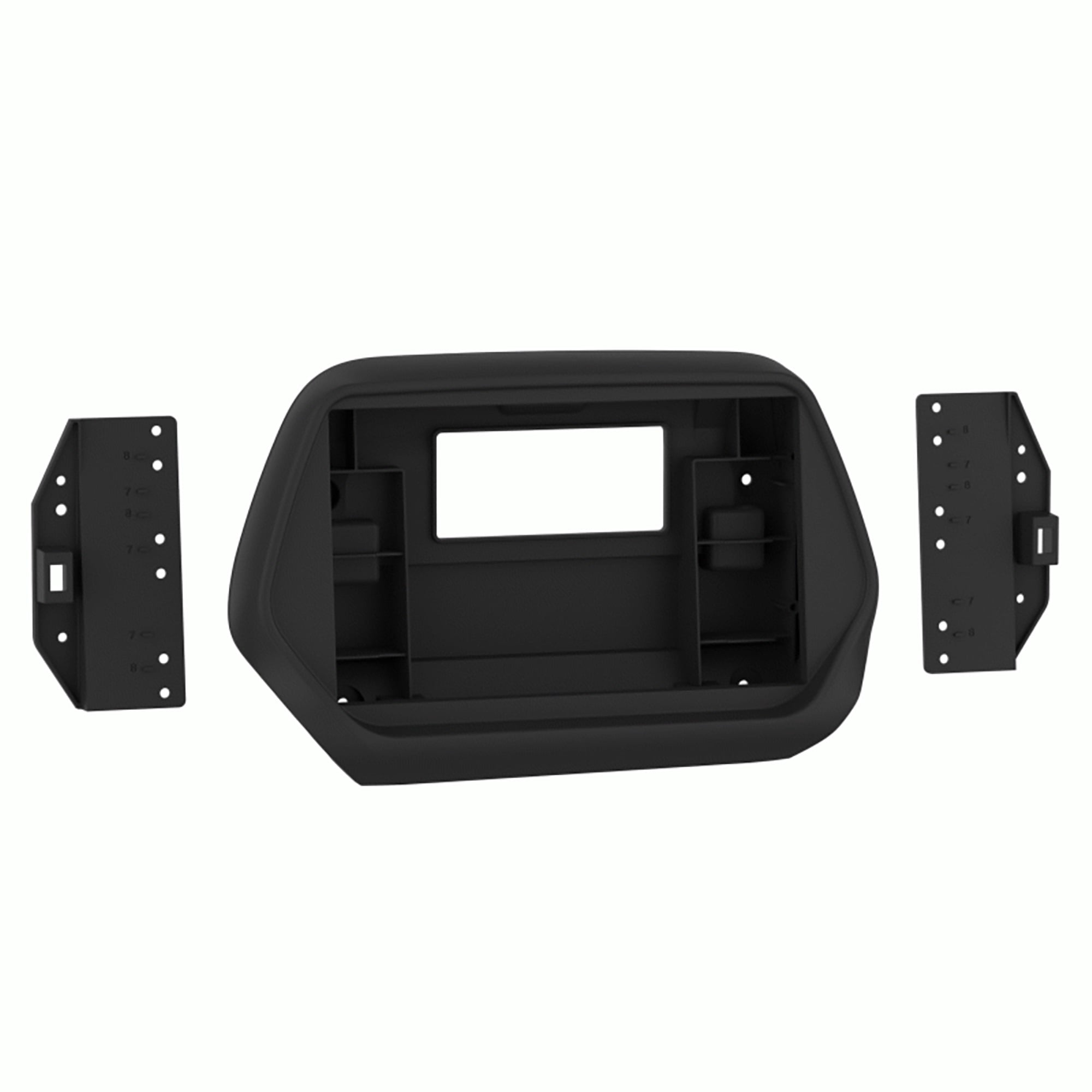 Metra 108-GM3B Pioneer DMH-C5500NEX 8 Inch Double DIN Stereo Install ...