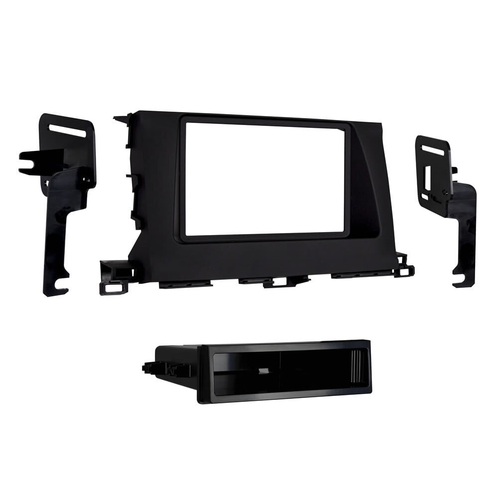 Metra - Car stereo installation kit for car audio - black - Walmart.com