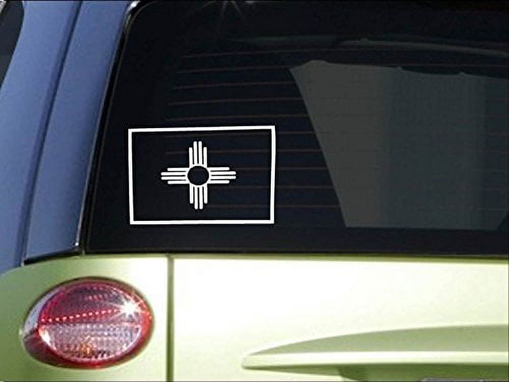 New Mexico Flag *I097* 8" Sticker decal state flag zia sun symbol ...