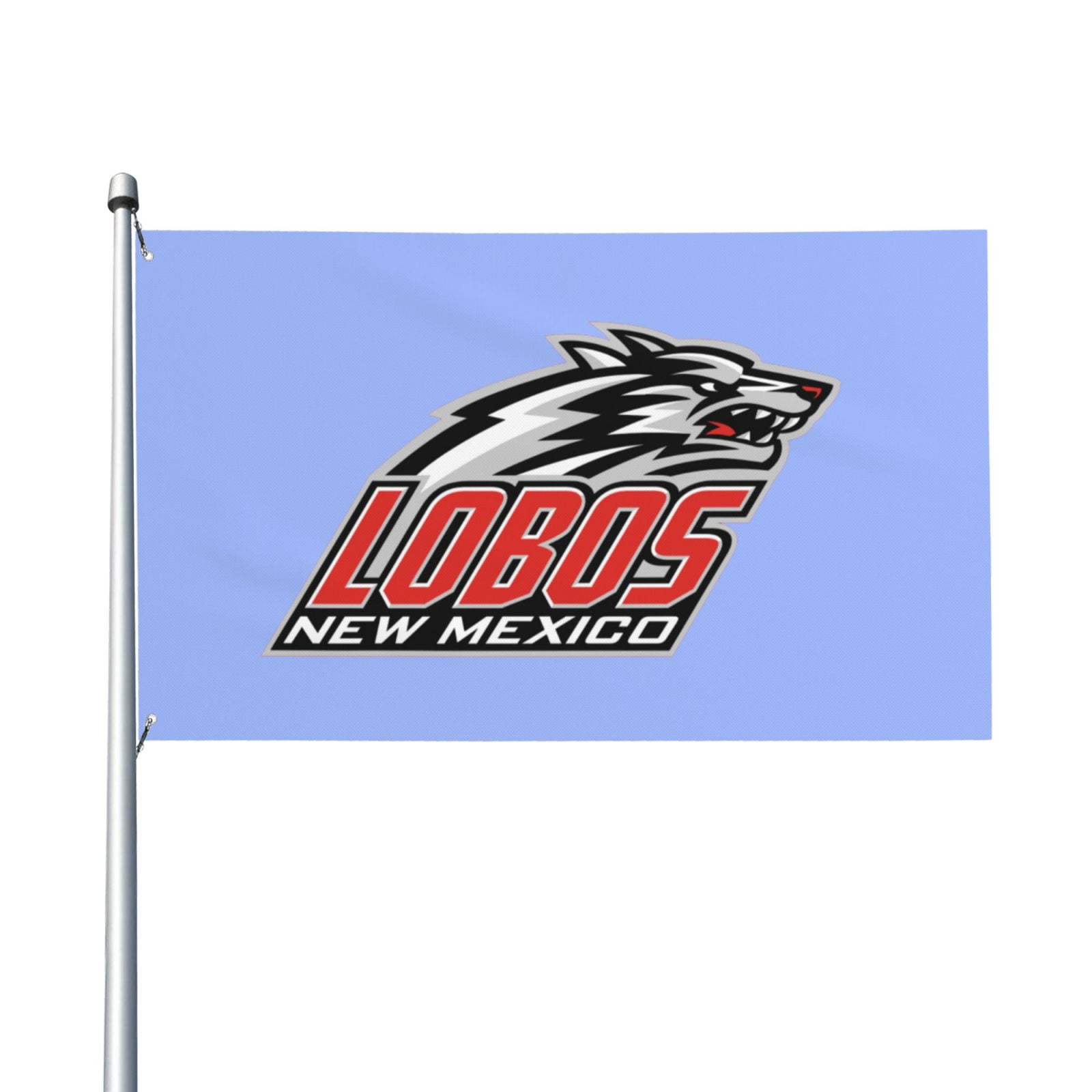 New Mexico Lobo Flag 3x5 Outdoor ,Sewn Stripes, Stronger Brass Grommets ...
