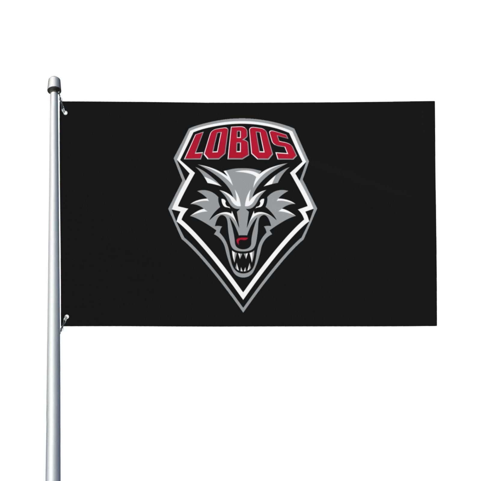 New Mexico Lobo Flag 3x5 Outdoor ,Sewn Stripes, Stronger Brass Grommets ...