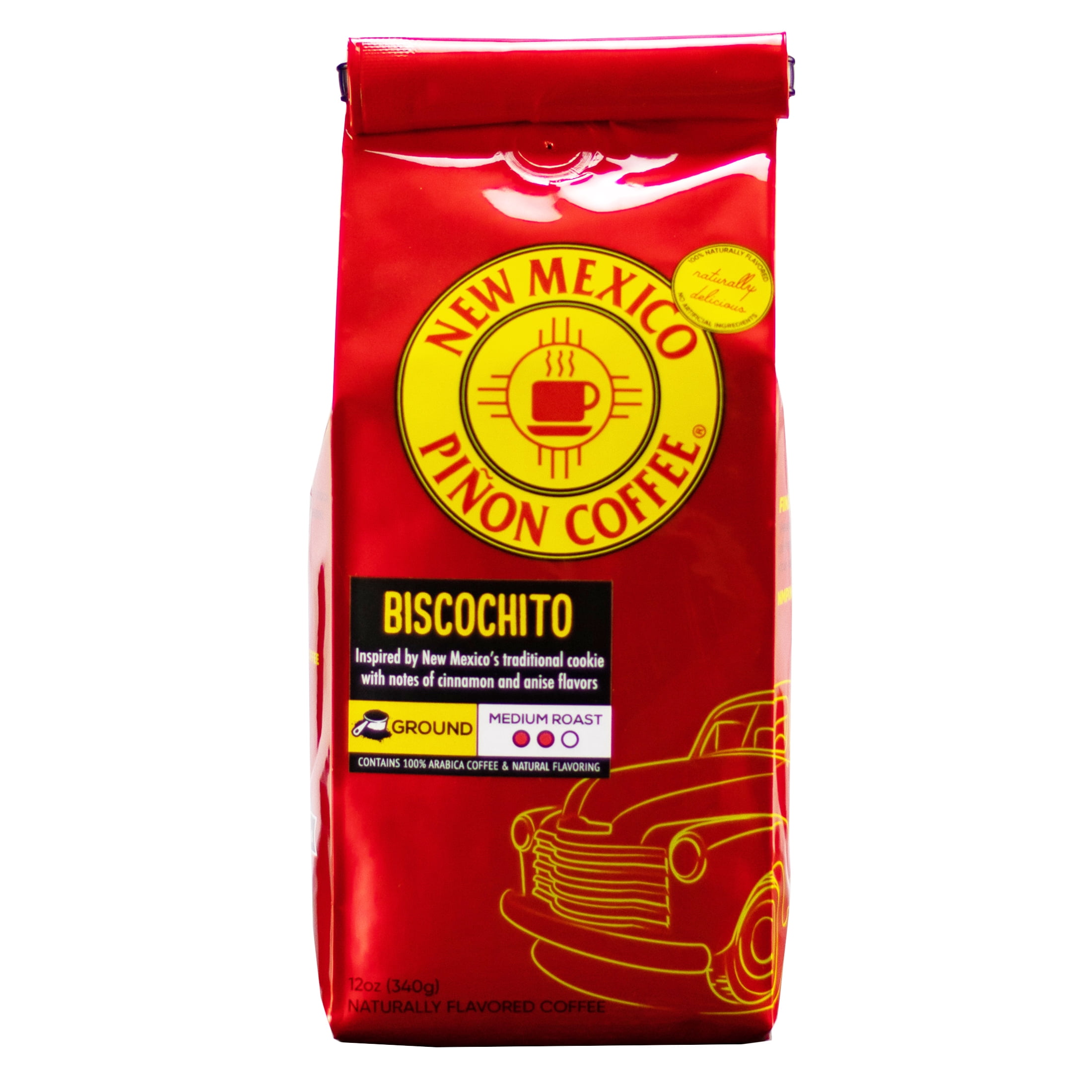 New Mexico Piñon Coffee Biscochito Coffee, Ground Coffee, 12 oz ...
