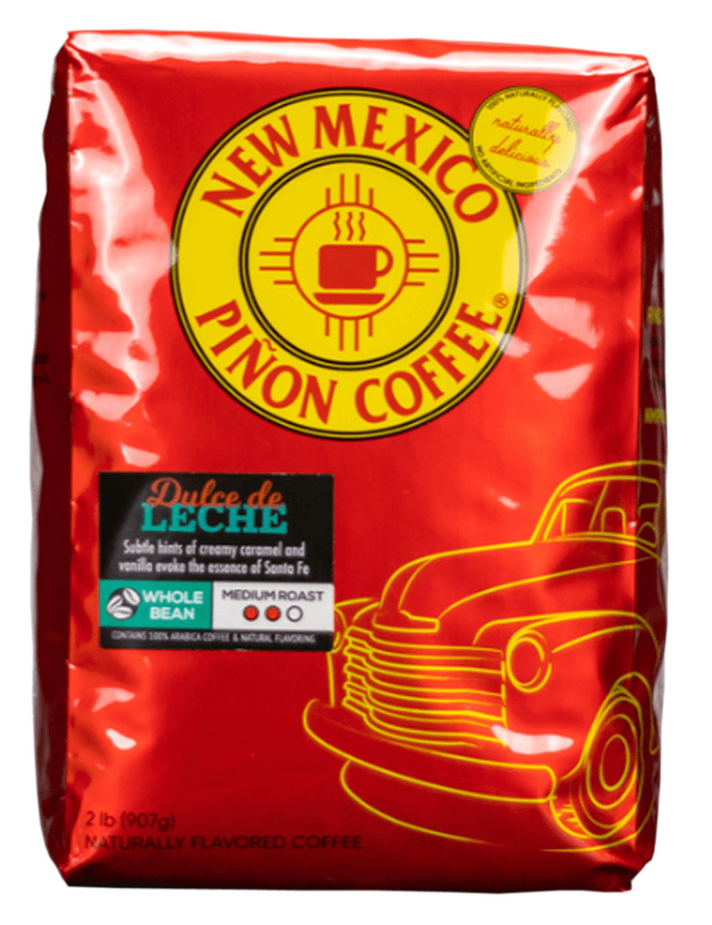 New Mexico Piñon Coffee - Dulce de Leche Caramel Whole Bean Coffee ...