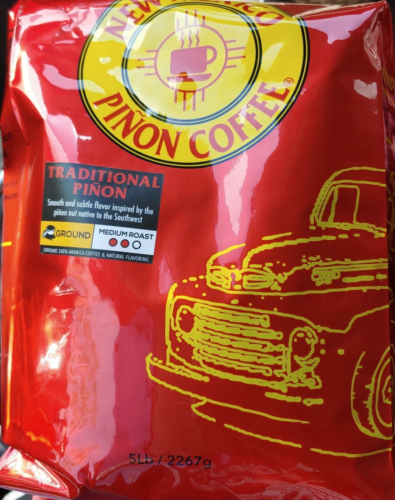 🌞☕New Mexico Pinon Coffee 5LB Traditional Pinon Ground Coffee New ...