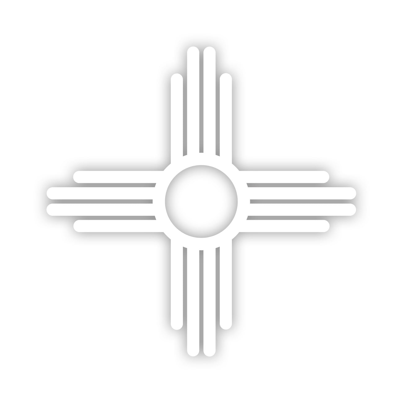 New Mexico State Flag Sante Fe Logo Sticker Decal Die Cut - Self ...