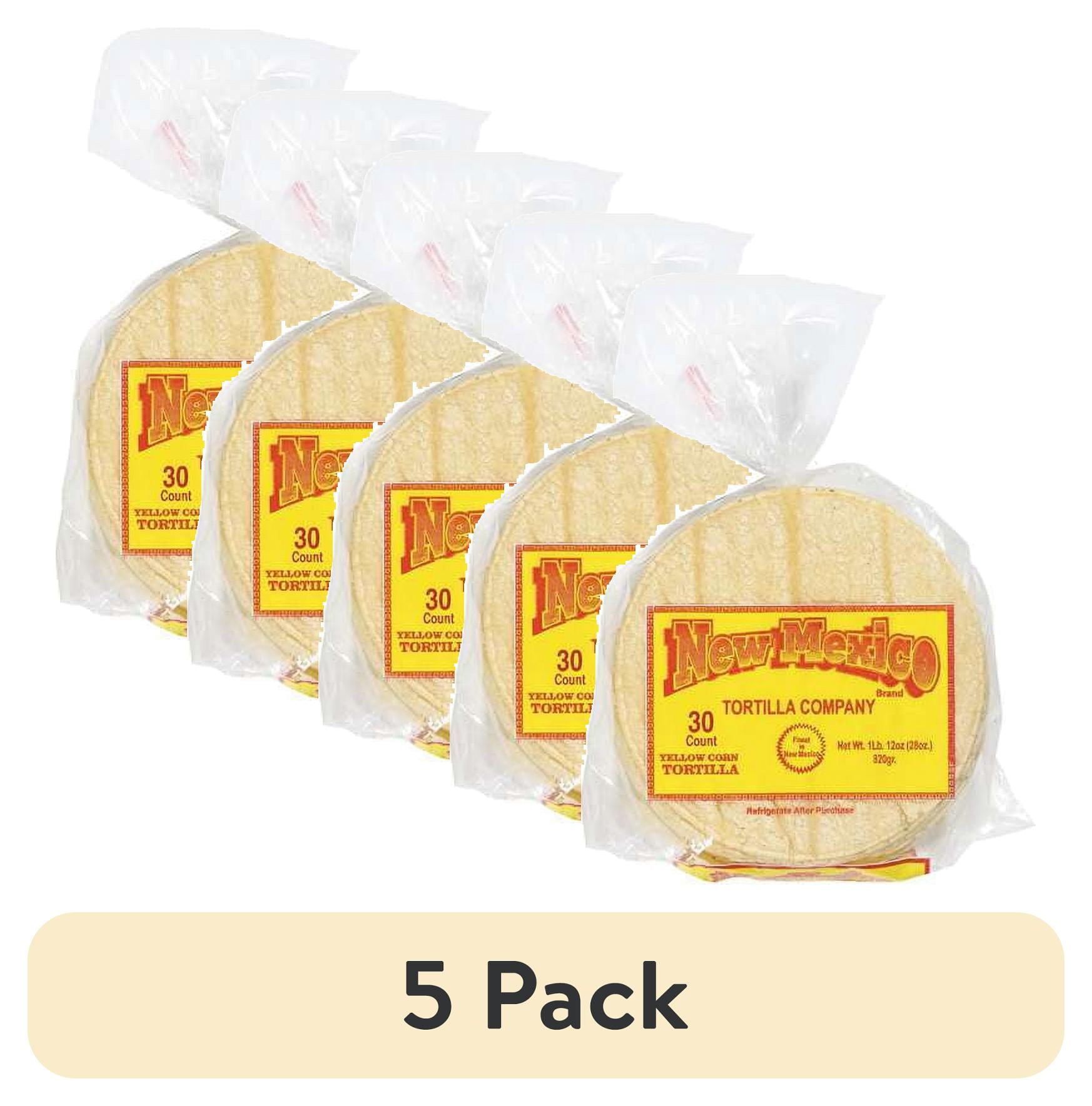(5 pack) New Mexico Tortilla New Mex Brand Yellow Corn Tortilla ...