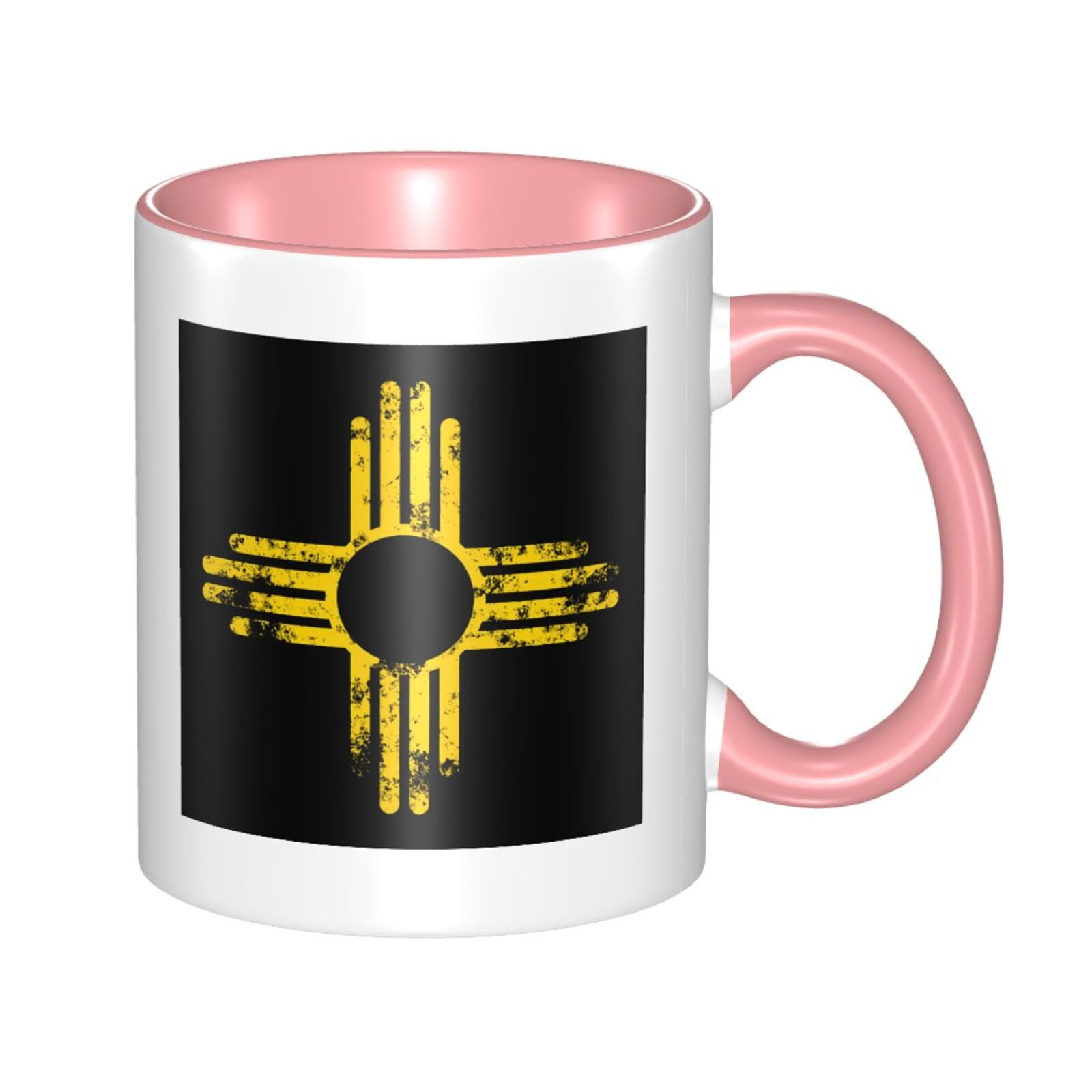 New Mexico Zia Classic Coffee Mugs Stylish Ceramic Cup with Handles for ...