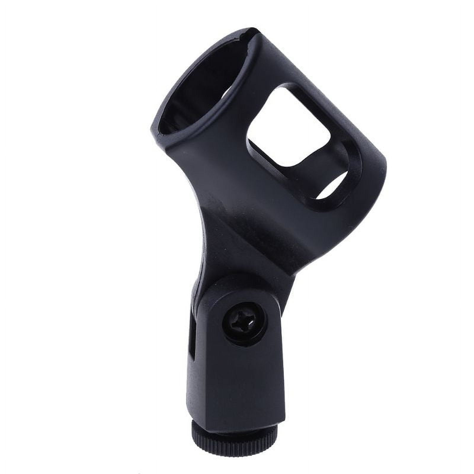 New Mic Microphone Flexible Stand Accessory Plastic Clamp Clip Holder ...