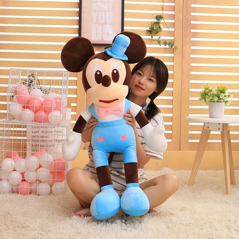 New Mickey and Minnie plush toys Mickey in a handsome suit and Minnie ...