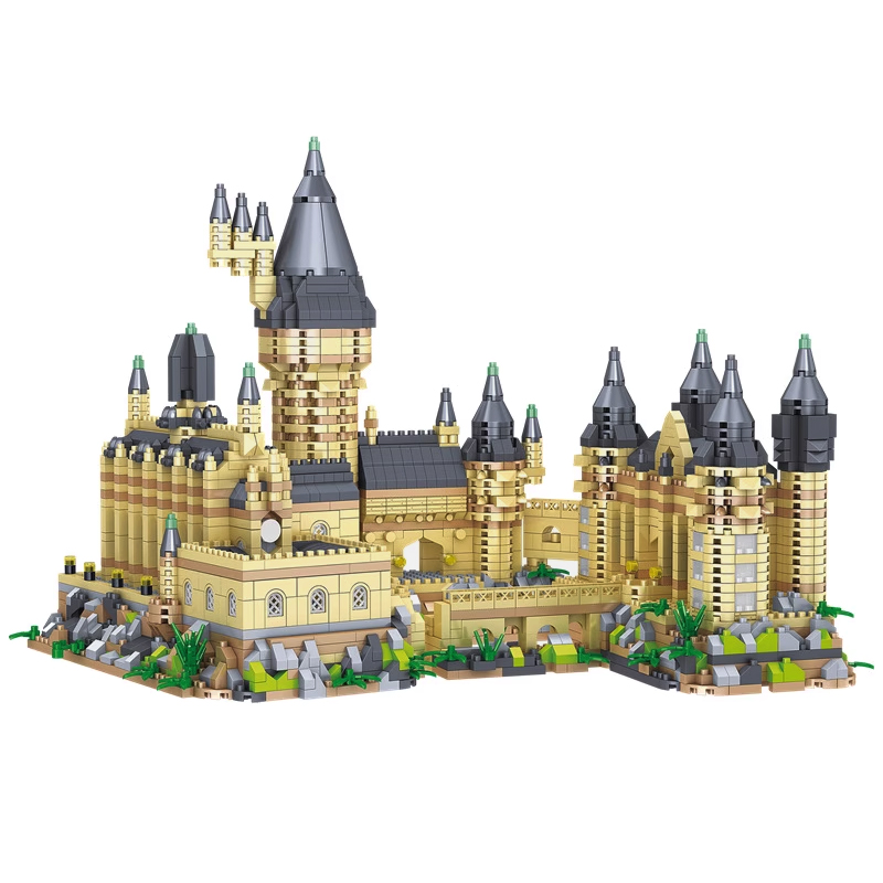 New Micro Building Blocks Set Magic Middle Ages Castle MOC Creative ...