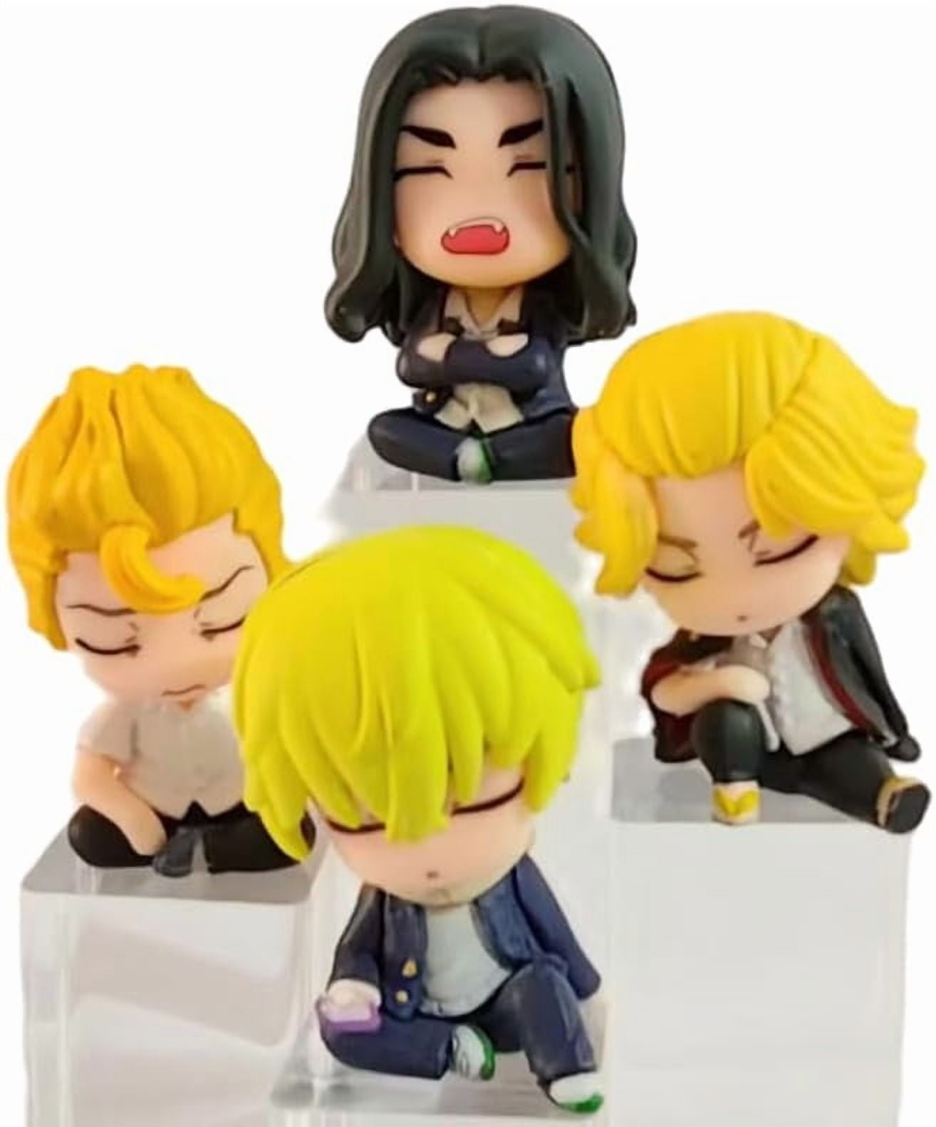 New Mikey, Draken, Takemichi Figure, Q Version Standing 4pieces Anime ...