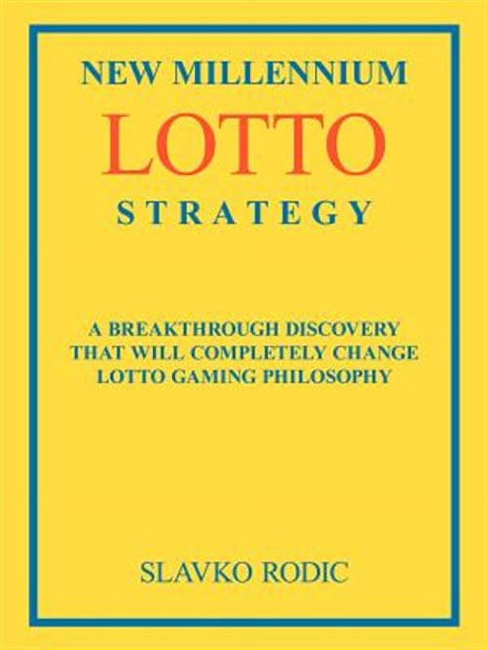 New Millennium Lotto Strategy: Breakthrough Discovery That Will ...
