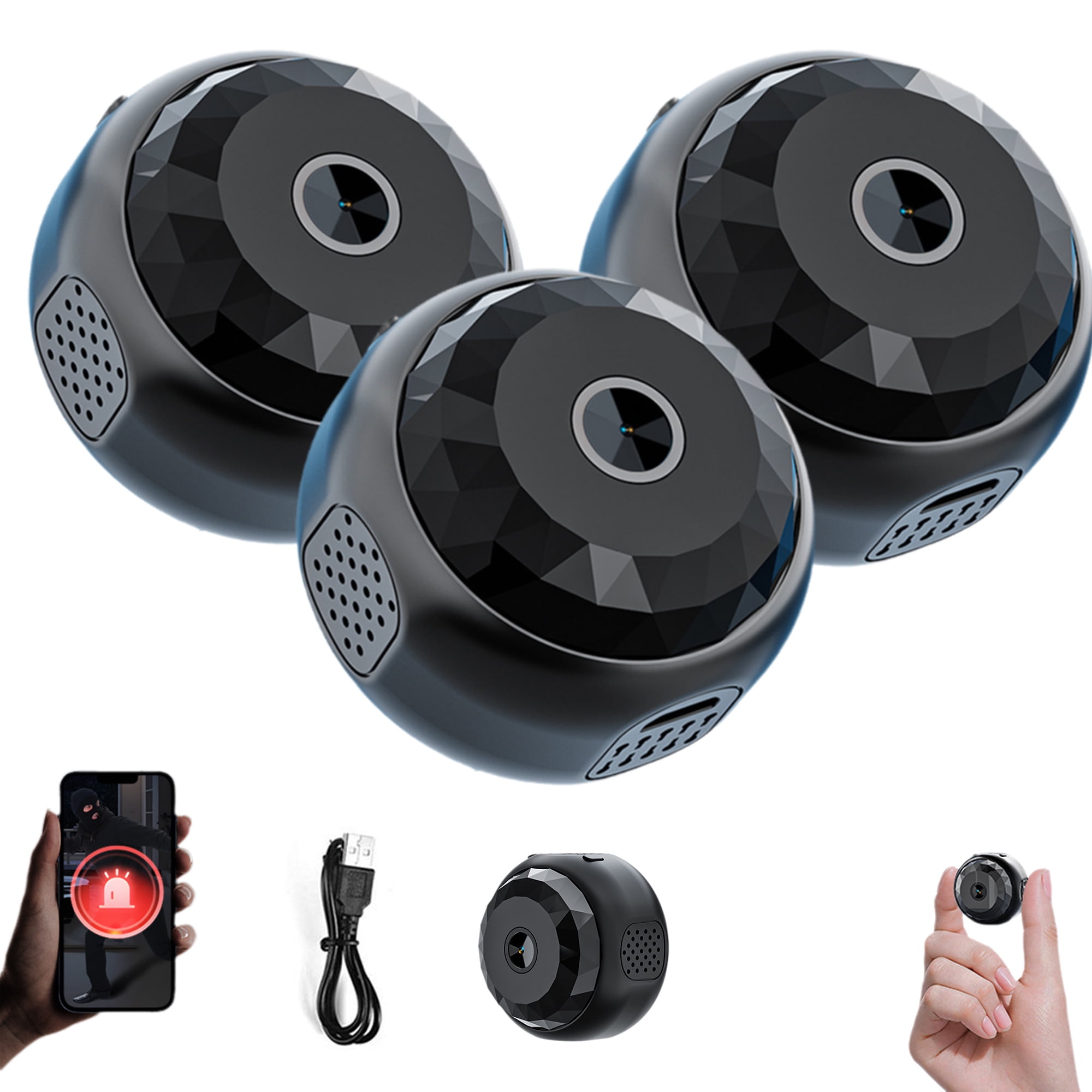 New Mini Camera,Mini Security Camera,Hidden Cameras with Audio,Mini 4g ...