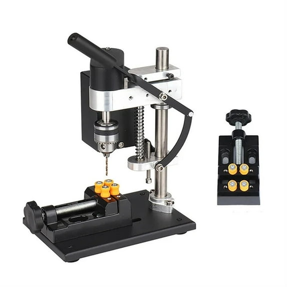 New Mini Desktop Bench Drill Micro DC Seven-level Speed Adjustable Home ...