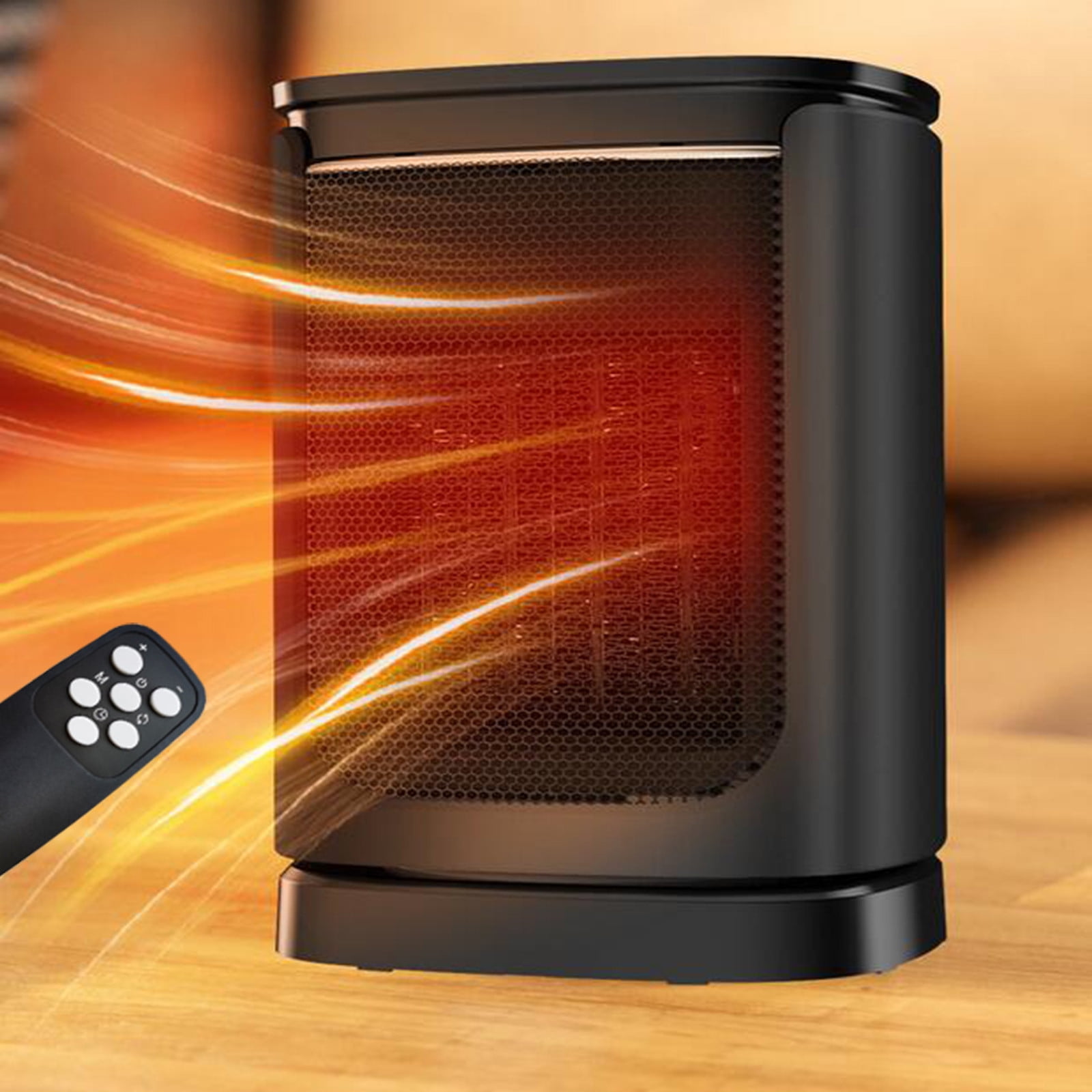 New Mini Heater Small Small Sun Remote Control Heater Portable Office ...