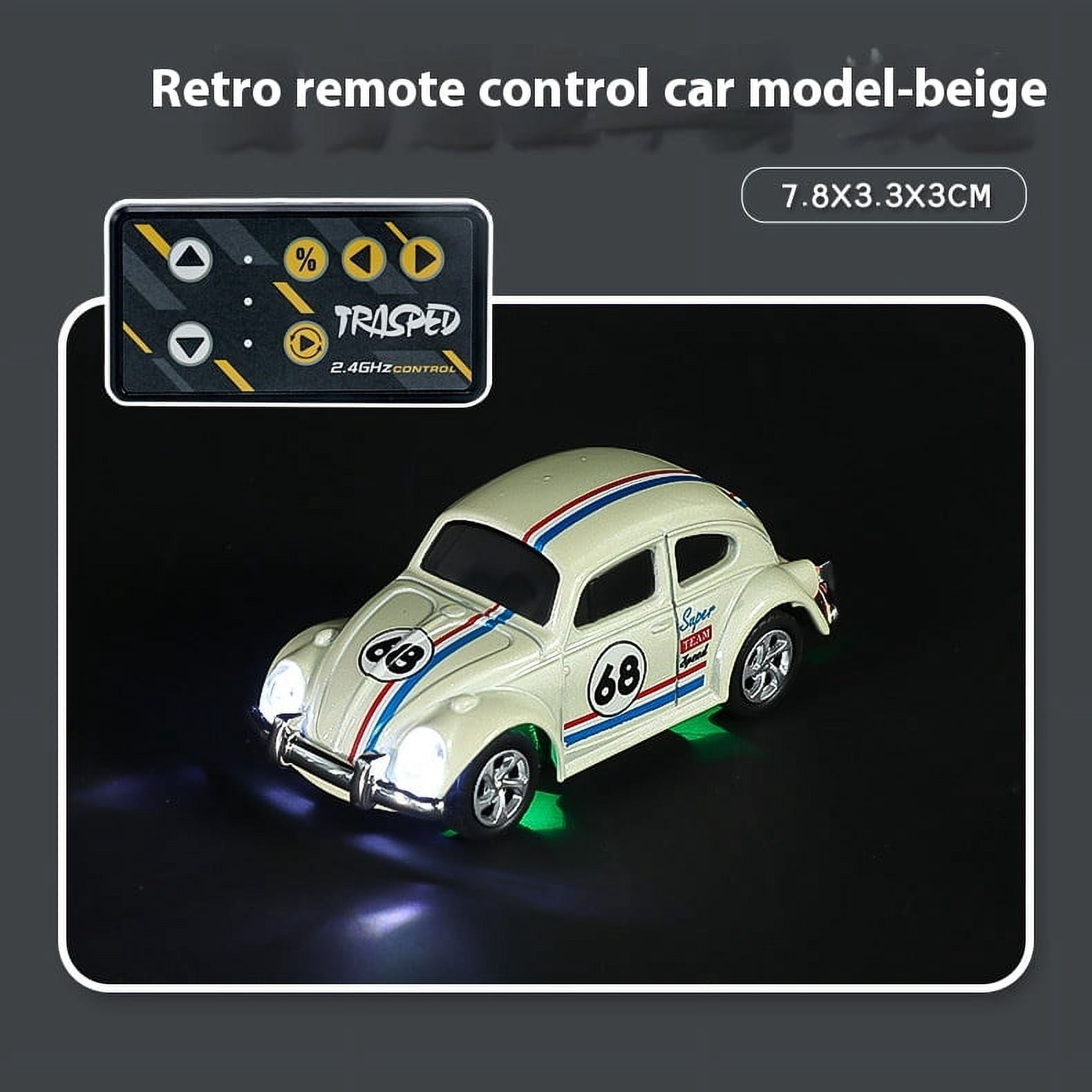 New Mini Remote Control Car For Men Wireless Mini Beetle Alloy Toy Car ...