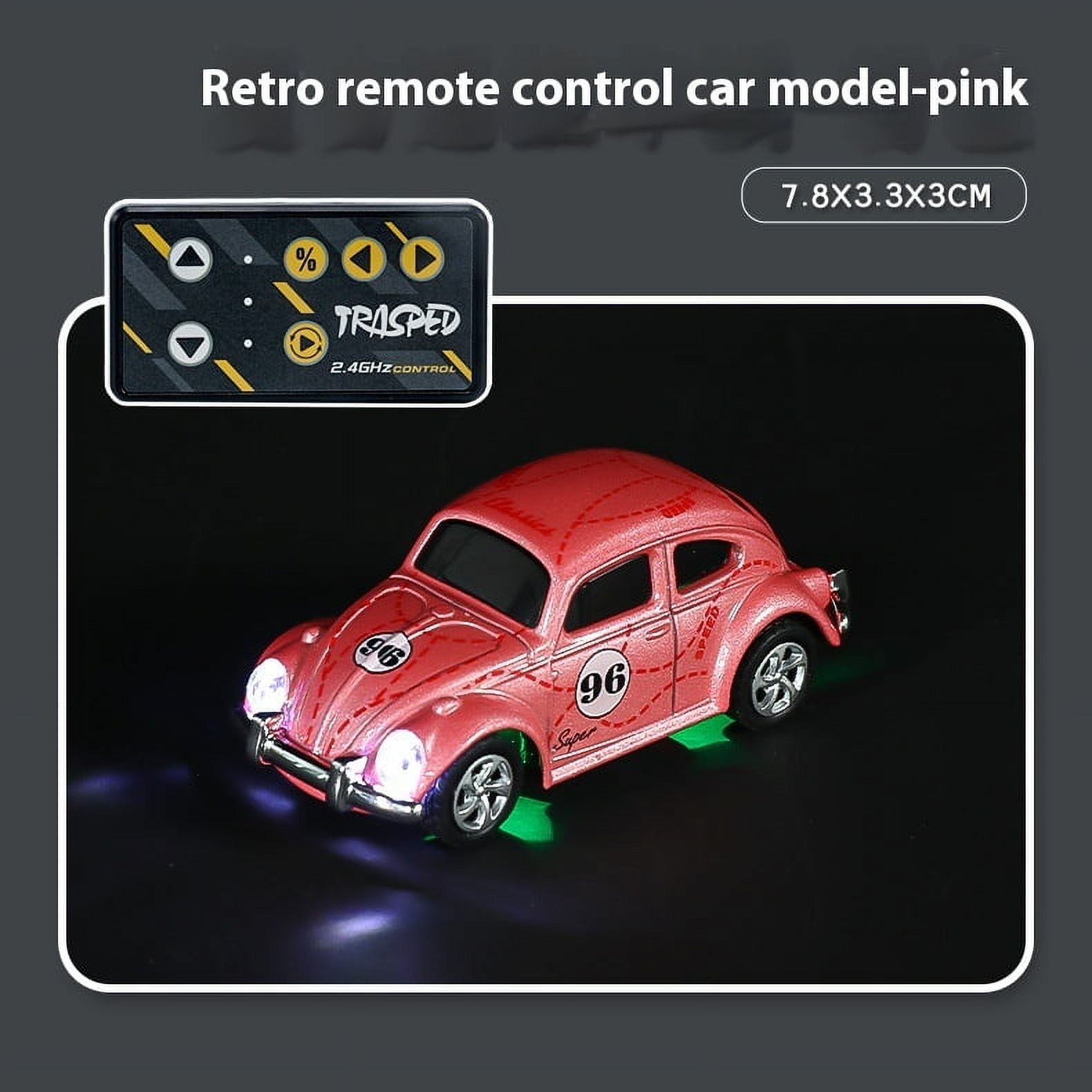 New Mini Remote Control Car For Men Wireless Mini Beetle Alloy Toy Car ...