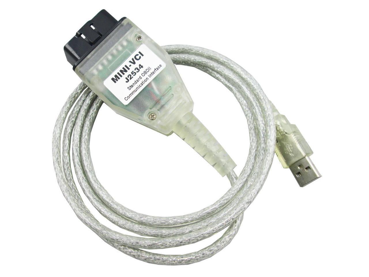 New Mini VCI 16 PIN OBD2 Diagnostic Scanner Tool For TOYOTA TIS ...