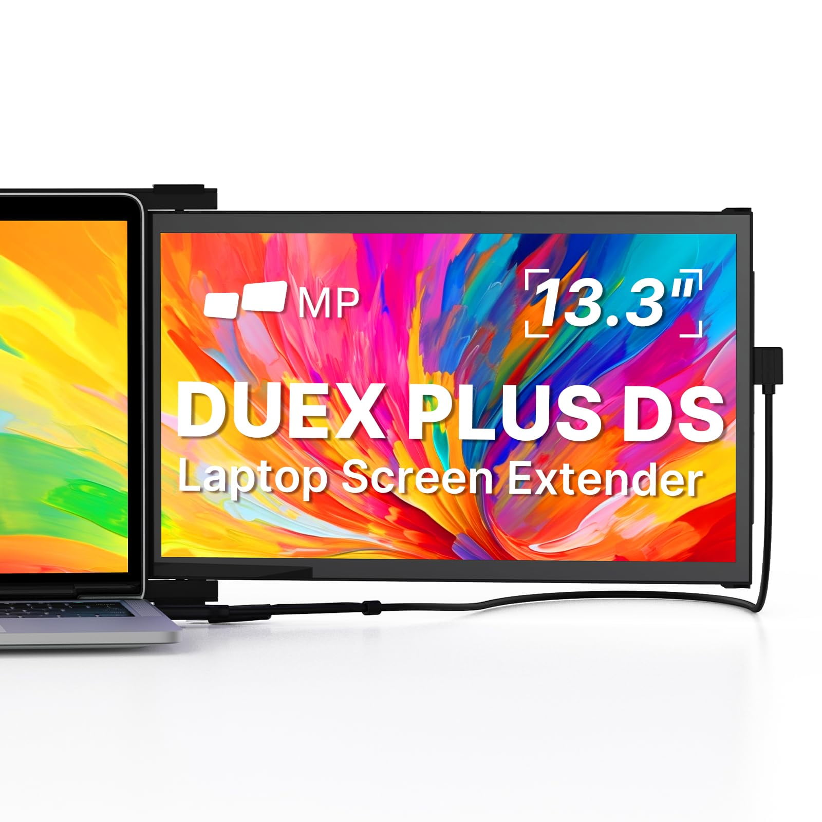 New Mobile Pixels Duex Plus DS Laptop Screen Extender, 13.3" FHD 1080P ...