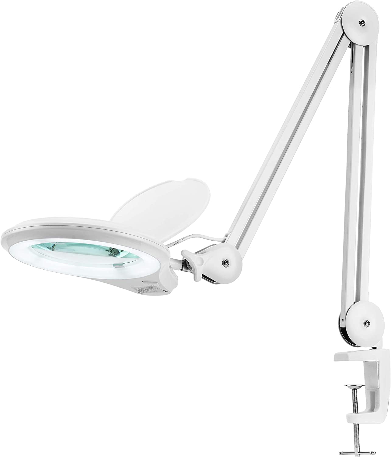 (New Model) Bifocals 1,200 Lumens Super LED Magnifying Lamp with Clamp ...