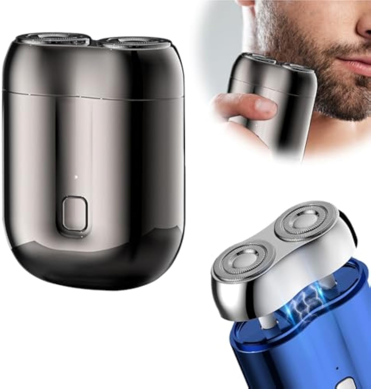 New Model Dual Head Shaver Electric Razor for Men, 2025 Upgraded Men's ...