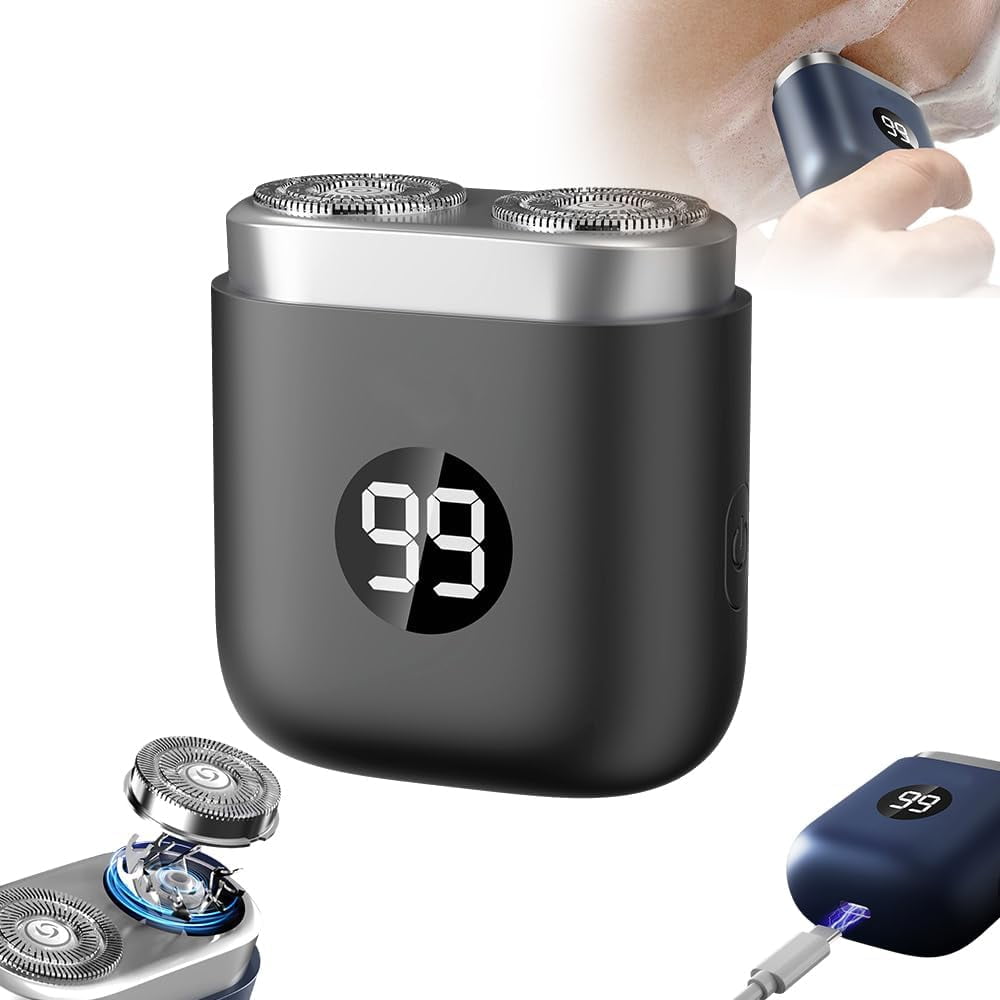New Model Mini Dual-Head Electric Shaver,2025 New Lightweight ...