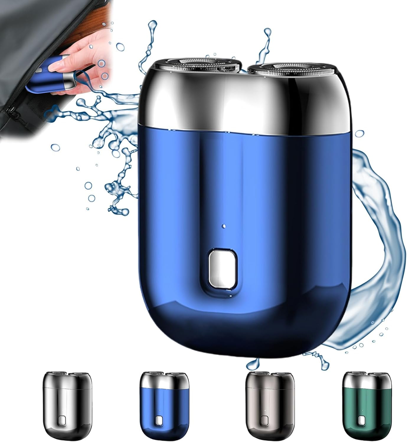 New Model Mini Dual-Head Electric Shaver, 2025 New Mini Razor Dual Head ...