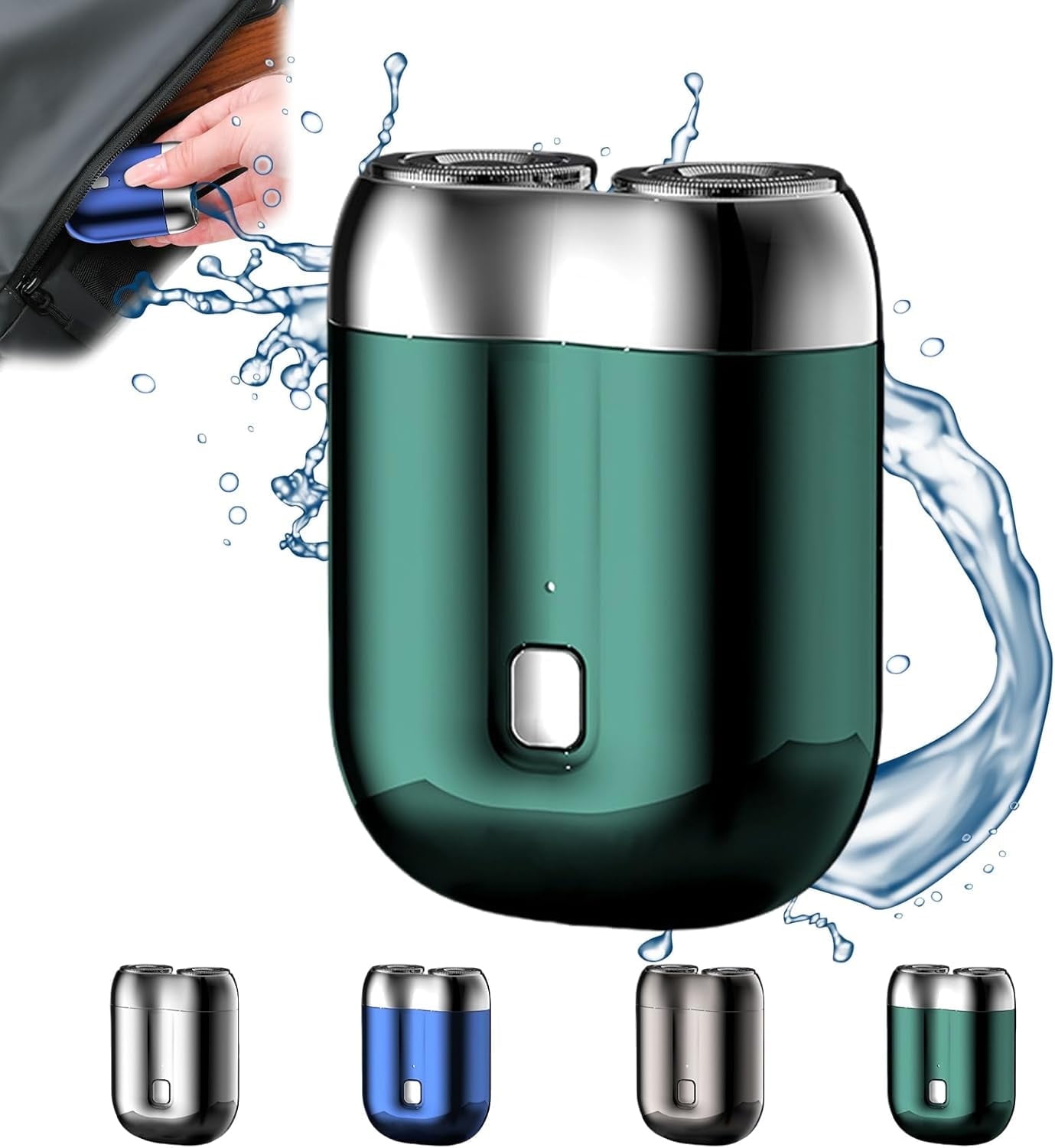 New Model Mini Dual-Head Electric Shaver, 2025 New Mini Razor Dual Head ...