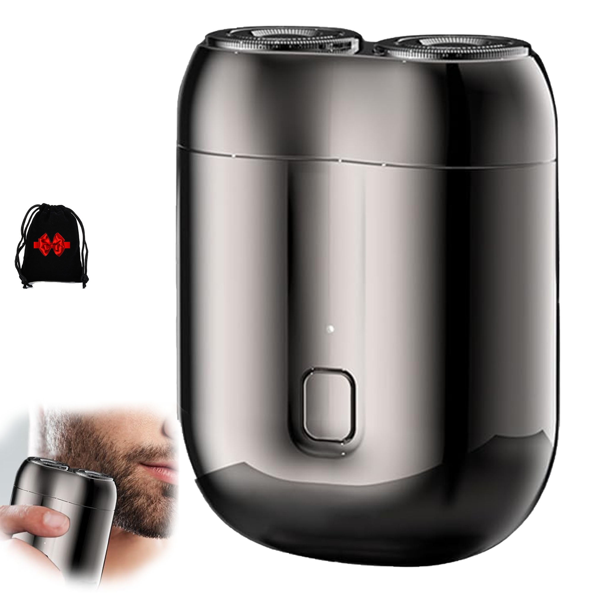 New Model Mini Dual-Head Electric Shaver, 2025 New Upgrade Pocket ...