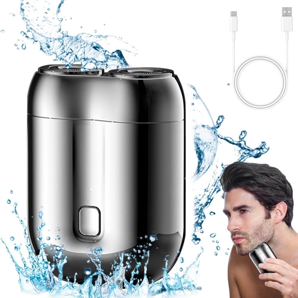 New Model Mini Dual-Head Electric Shaver,Electric Mini Portable Razor ...