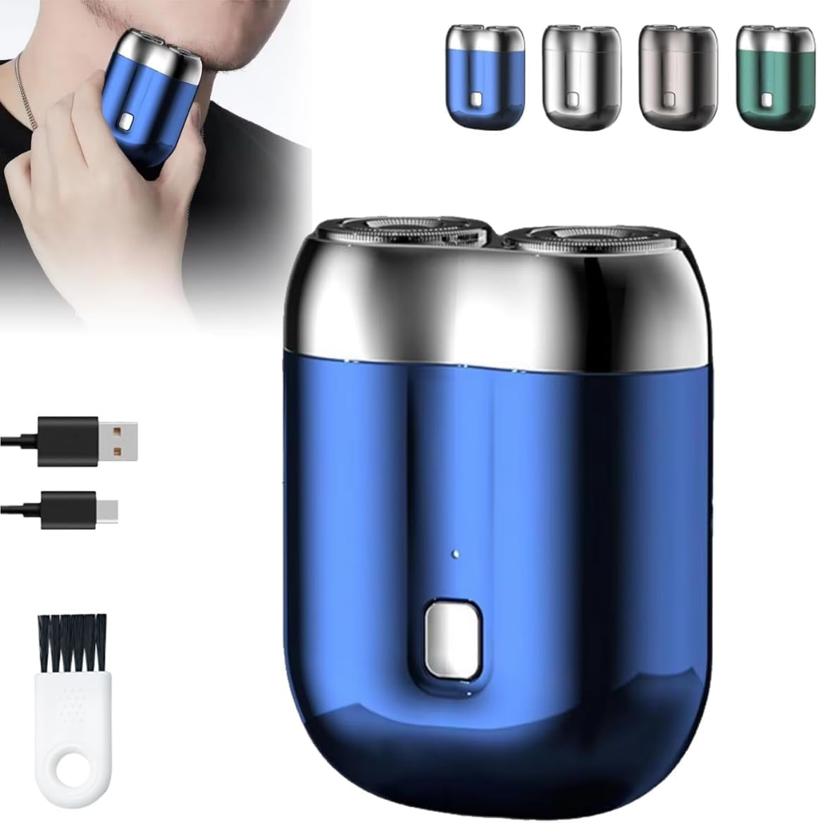 New Model Mini Dual-Head Electric Shaver, Mini Dual Head Electric ...