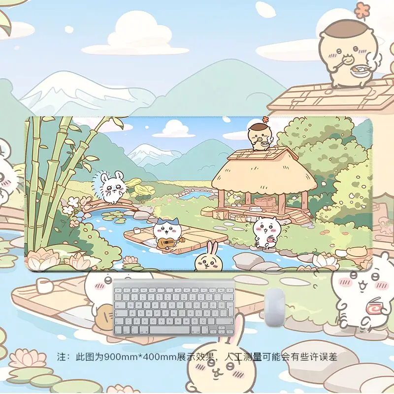 New Models Chiikawa Cute Cartoon Mouse Pad Hachiware Student Dormitory ...