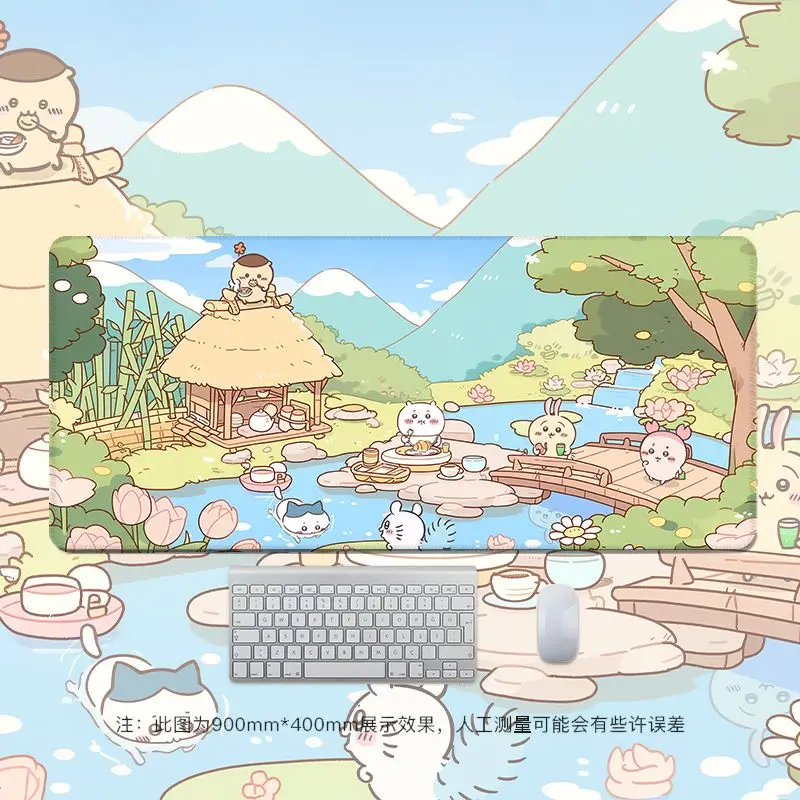 New Models Chiikawa Cute Cartoon Mouse Pad Hachiware Student Dormitory ...