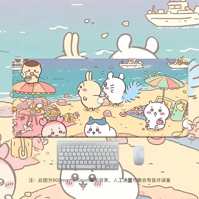 New Models Chiikawa Cute Cartoon Mouse Pad Hachiware Student Dormitory ...