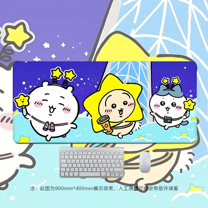 New Models Chiikawa Cute Cartoon Mouse Pad Hachiware Student Dormitory ...
