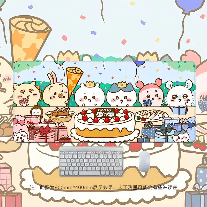 New Models Chiikawa Cute Cartoon Mouse Pad Hachiware Student Dormitory ...