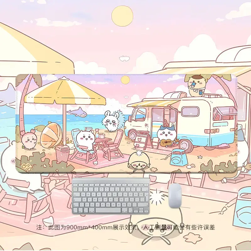 New Models Chiikawa Cute Cartoon Mouse Pad Hachiware Student Dormitory ...