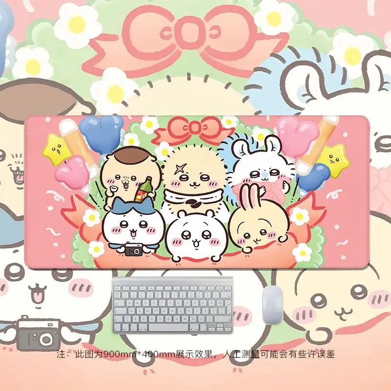 New Models Chiikawa Cute Cartoon Mouse Pad Hachiware Student Dormitory ...