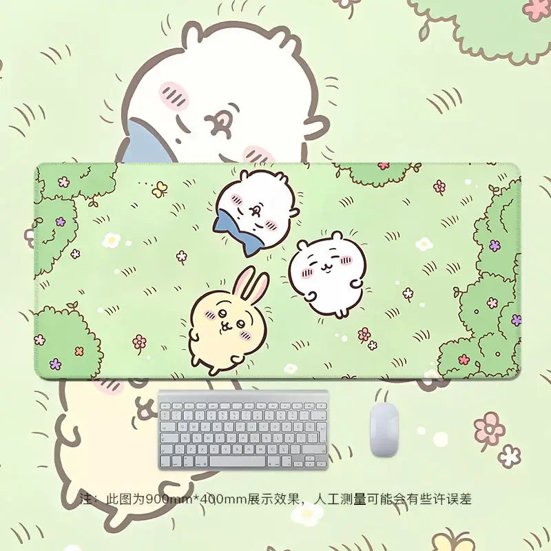 New Models Chiikawa Cute Cartoon Mouse Pad Hachiware Student Dormitory ...