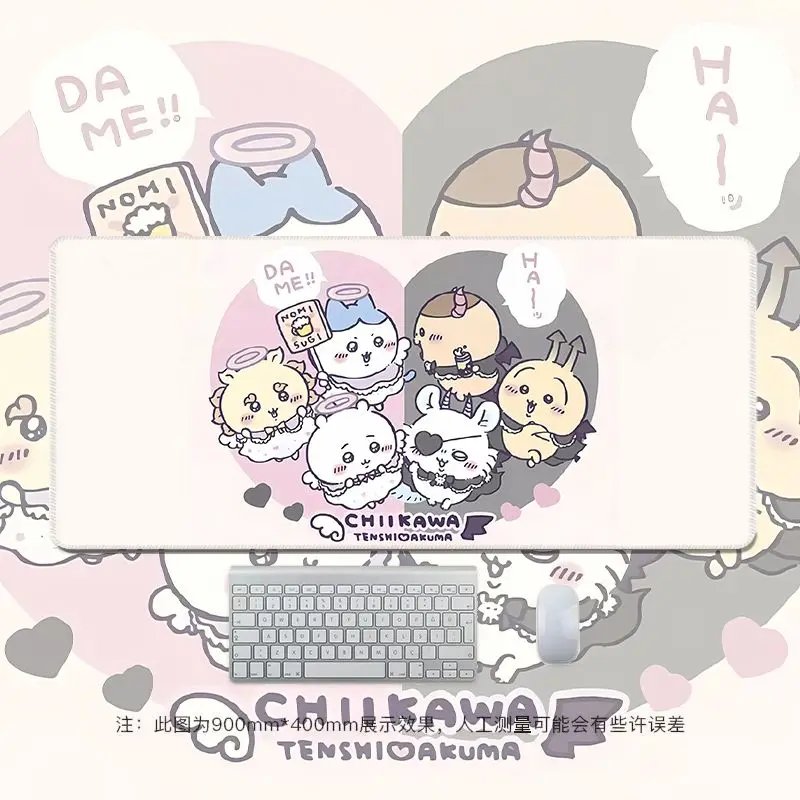 New Models Chiikawa Cute Cartoon Mouse Pad Hachiware Student Dormitory ...