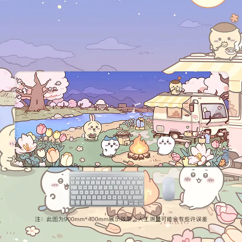 New Models Chiikawa Cute Cartoon Mouse Pad Hachiware Student Dormitory ...