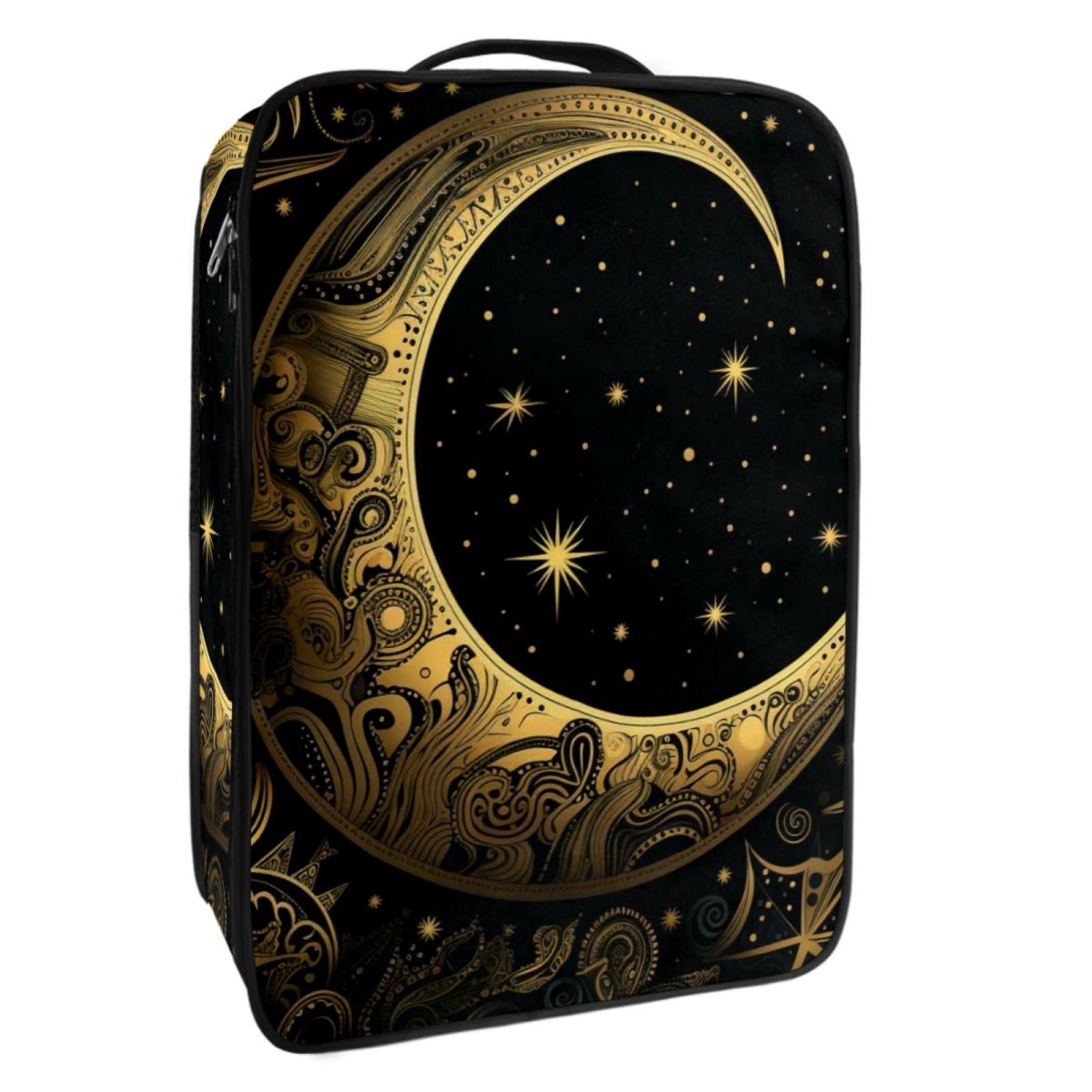 New Moon Symbol Polyester Shoe Boxes Organizer, 23x31cm/9x12in ...